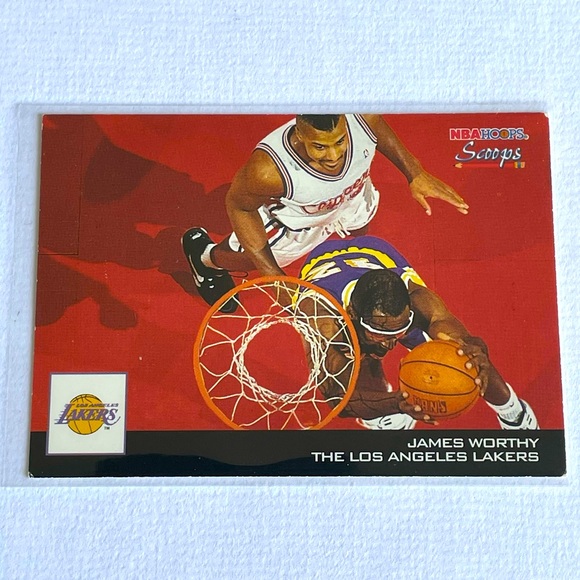 NBA | Toys | 994 Vintage James Worthy Nba Hoops Skybox Basketball Card ...